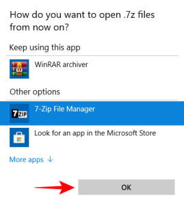 如何将 7zip 设置为默认 Windows 10-Win 11系统之家