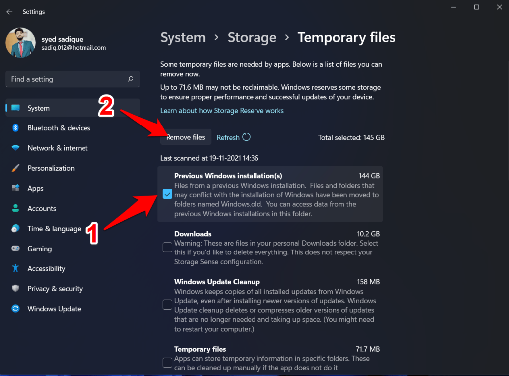 如何删除 Windows 11 中的 windows.old 文件夹-Win 11系统之家