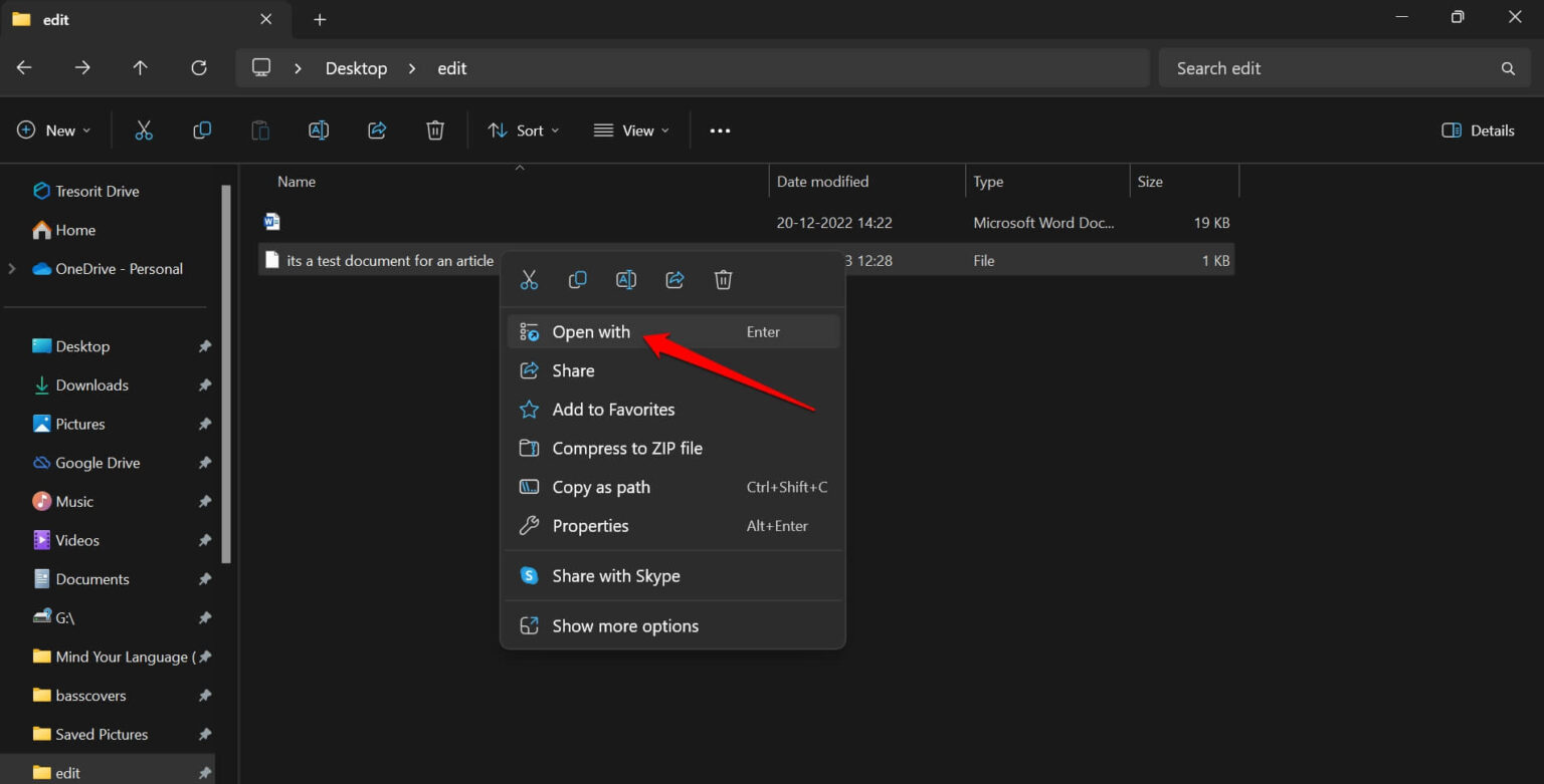 如何在 Windows 11 中创建没有名称和扩展名的文件-Win 11系统之家